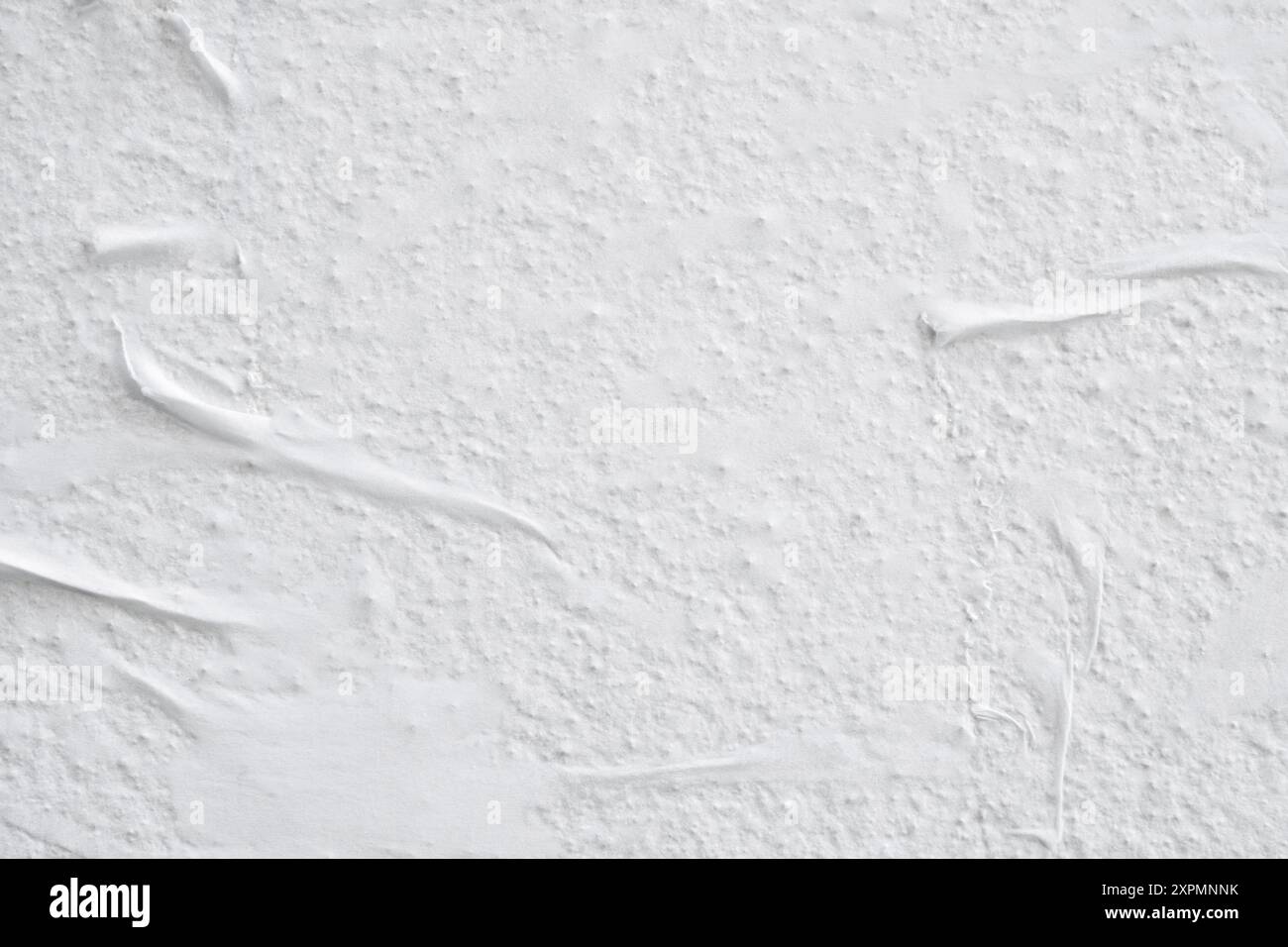 Blank white crumpled creased torn paper poster texture surface ...