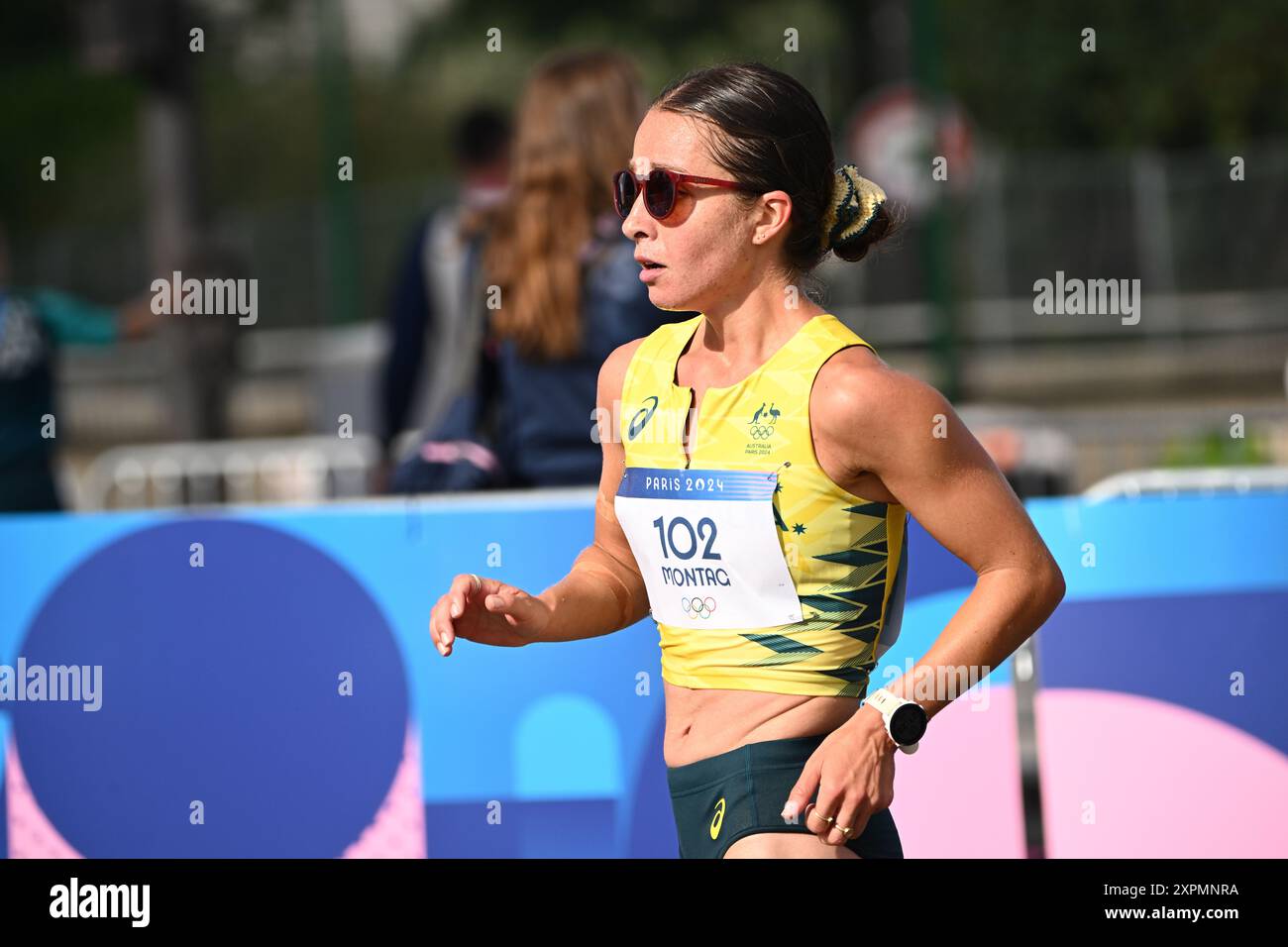 Paris, France. 07th Aug, 2024. Jemima Montag of Australia competes in ...
