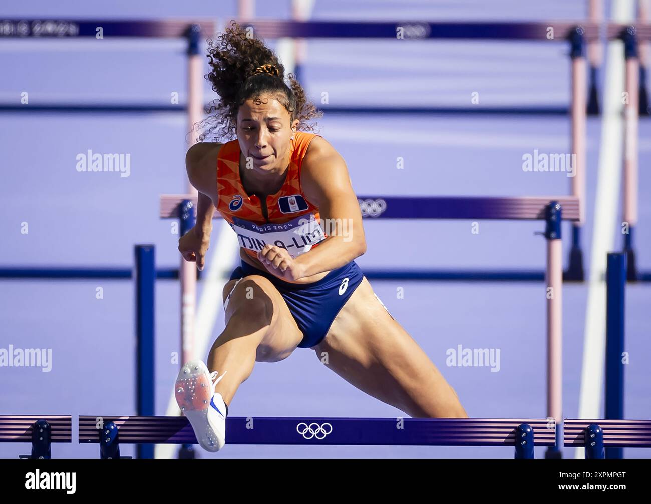 Paris, France. 07th Aug, 2024. PARIS - Maayke Tjin-a-Lim in action in ...