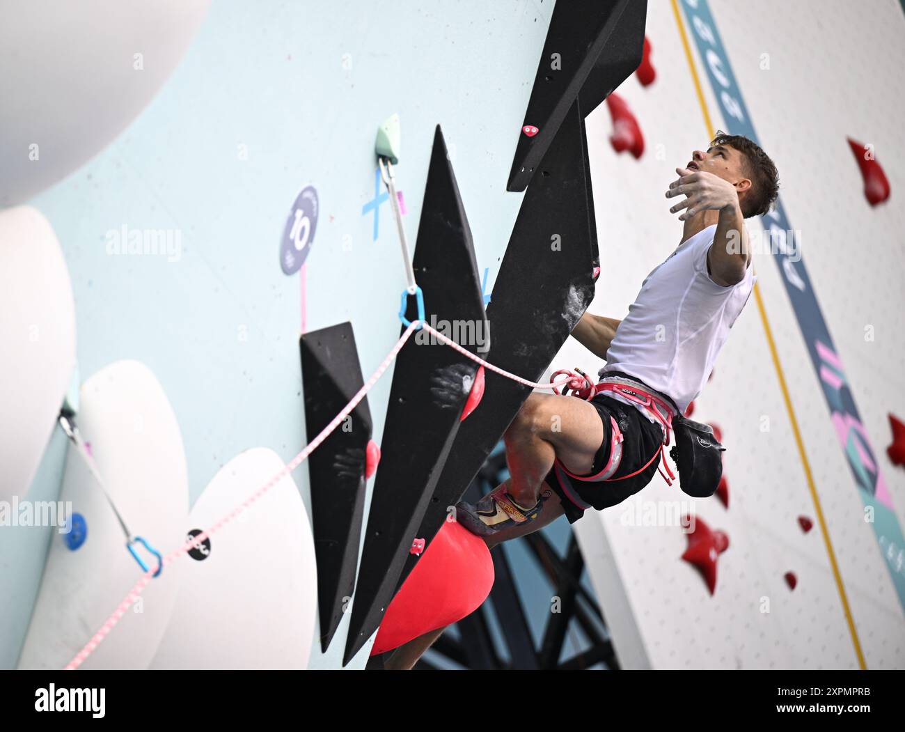 Paris, France. 07th Aug, 2024. Slovenia Luka Potocar pictured in action ...