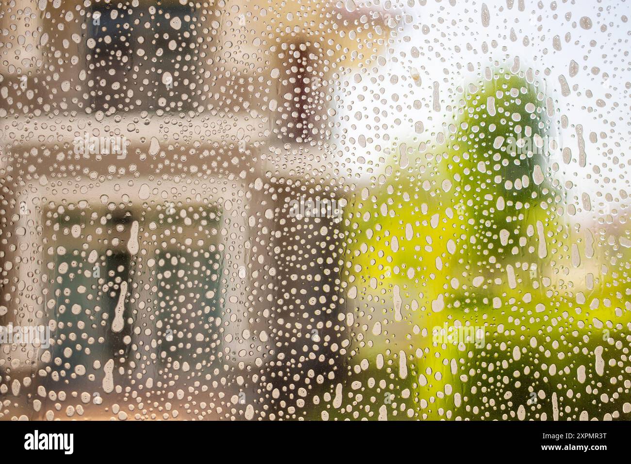 soap foam on window glass washing concept Stock Photo - Alamy
