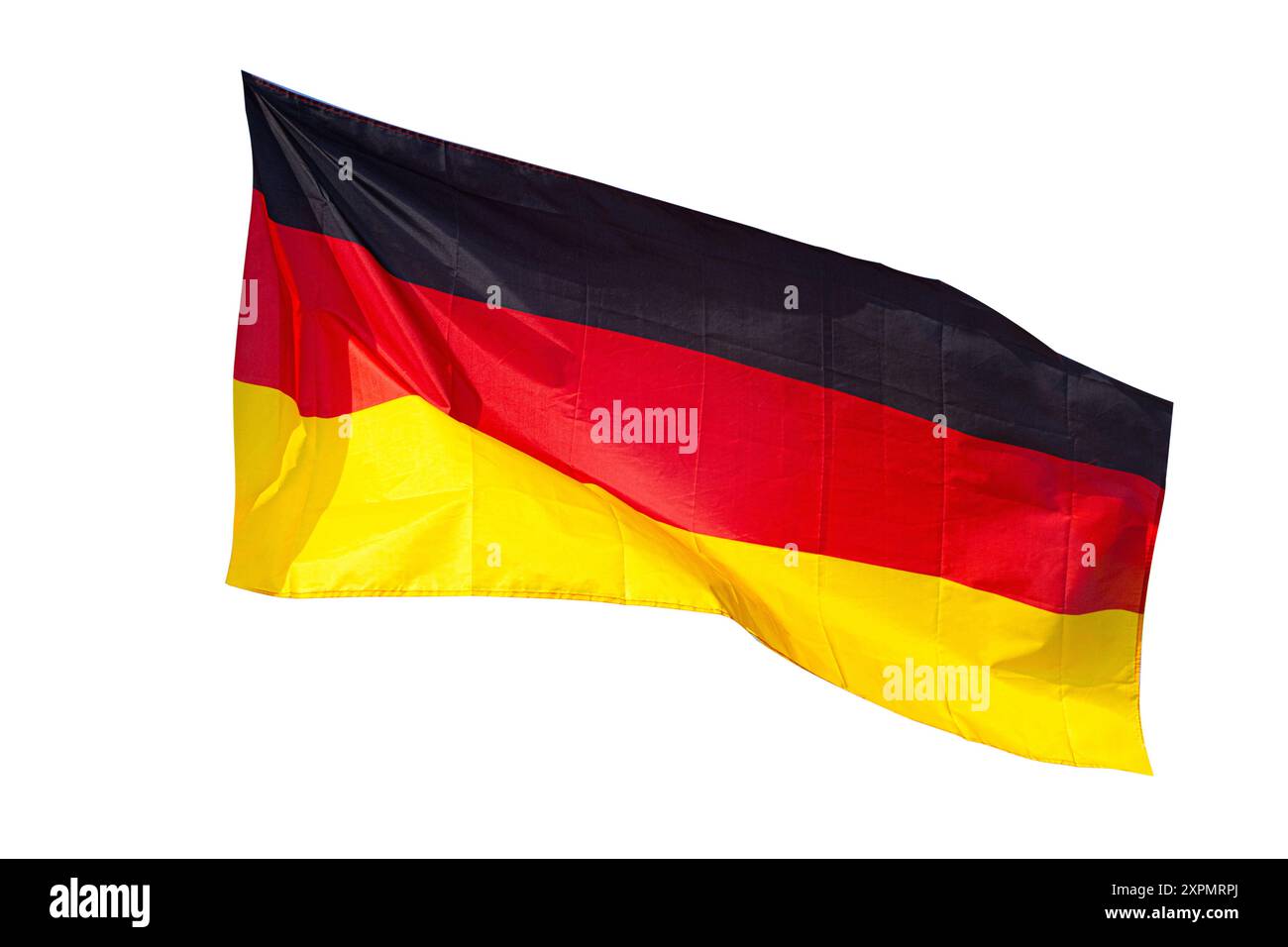 Waving flag of Germany isolated on white background Germany flag for ...