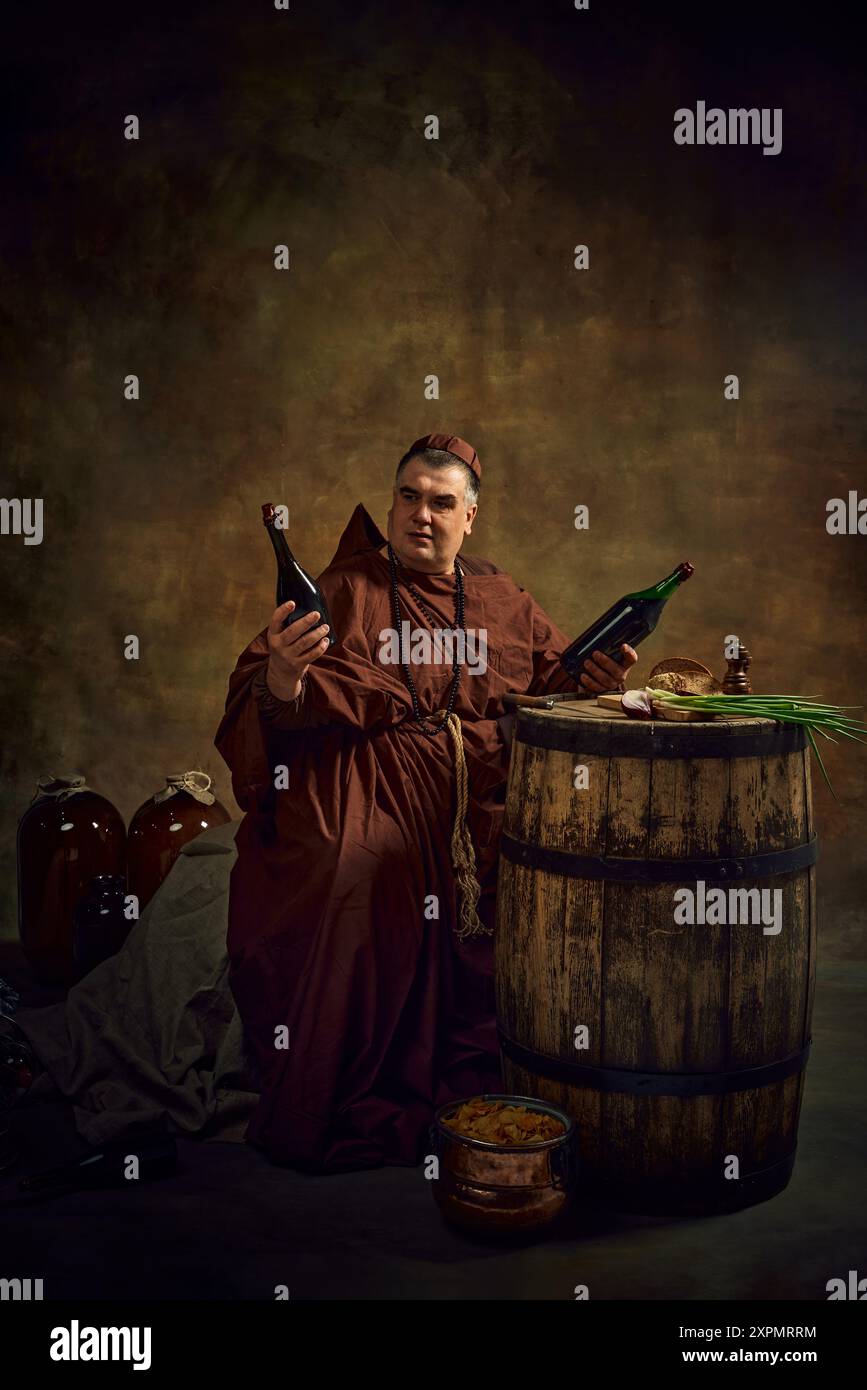 Old monk bottles hi-res stock photography and images - Alamy