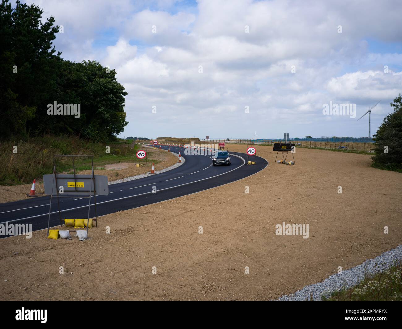 A30 NEW CARLAND CROSS TO CHIVERTON BY PASS DUAL CARRIGEWAY Stock Photo ...