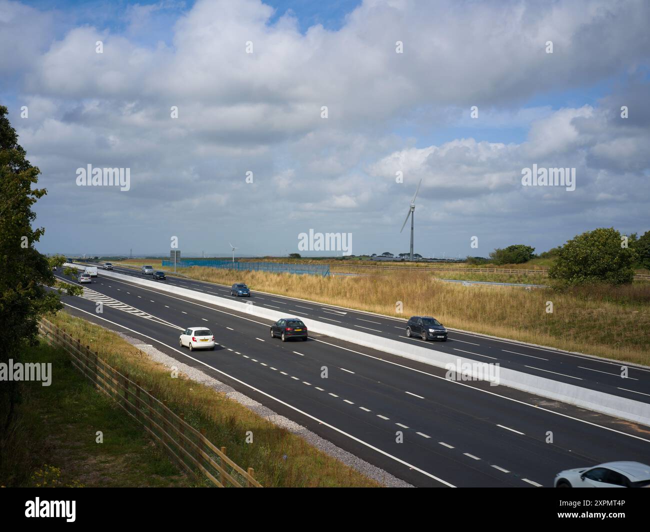 A30 NEW CARLAND CROSS TO CHIVERTON BY PASS DUAL CARRIGEWAY Stock Photo ...
