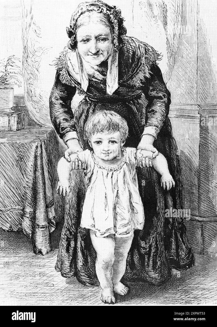 Helping learn Black and White Stock Photos & Images - Alamy