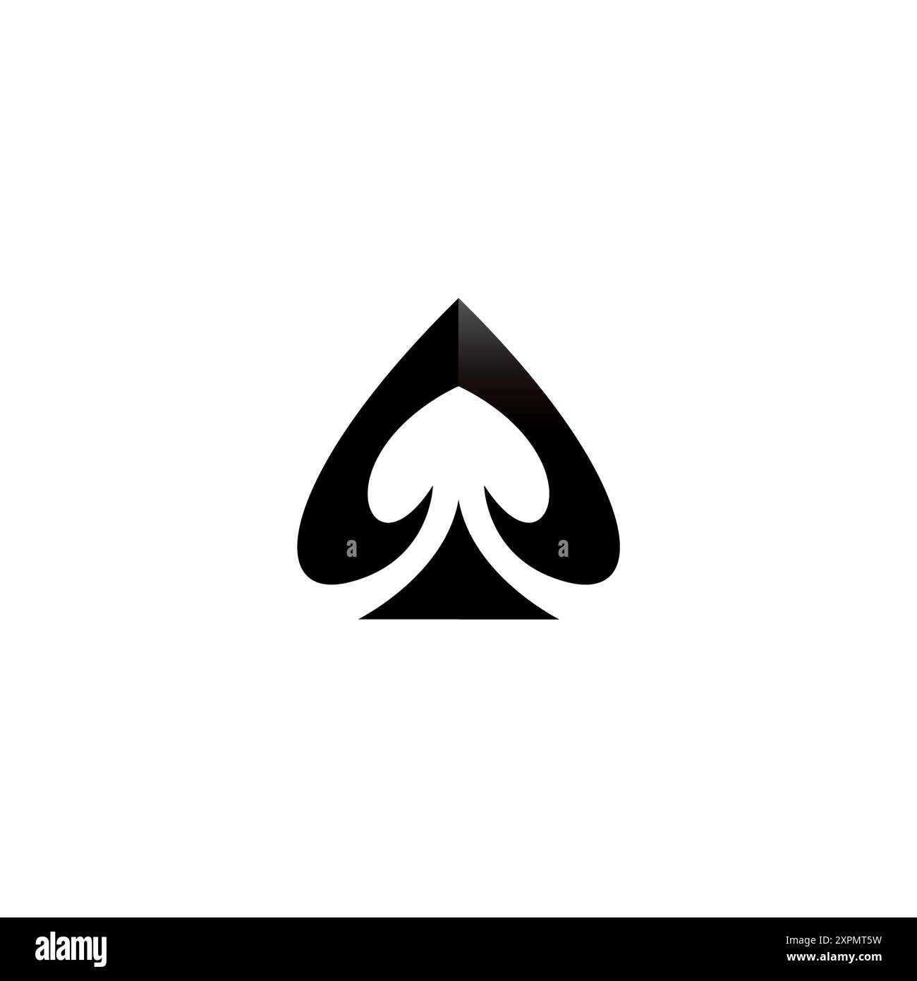 Spade Icon Vector Illustration Stock Vector Image & Art - Alamy