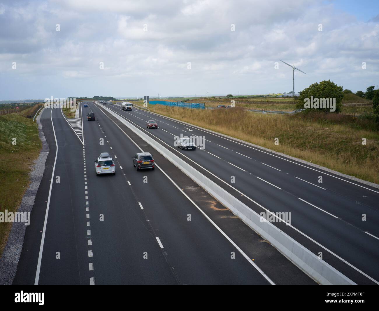 A30 NEW CARLAND CROSS TO CHIVERTON BY PASS DUAL CARRIGEWAY Stock Photo ...