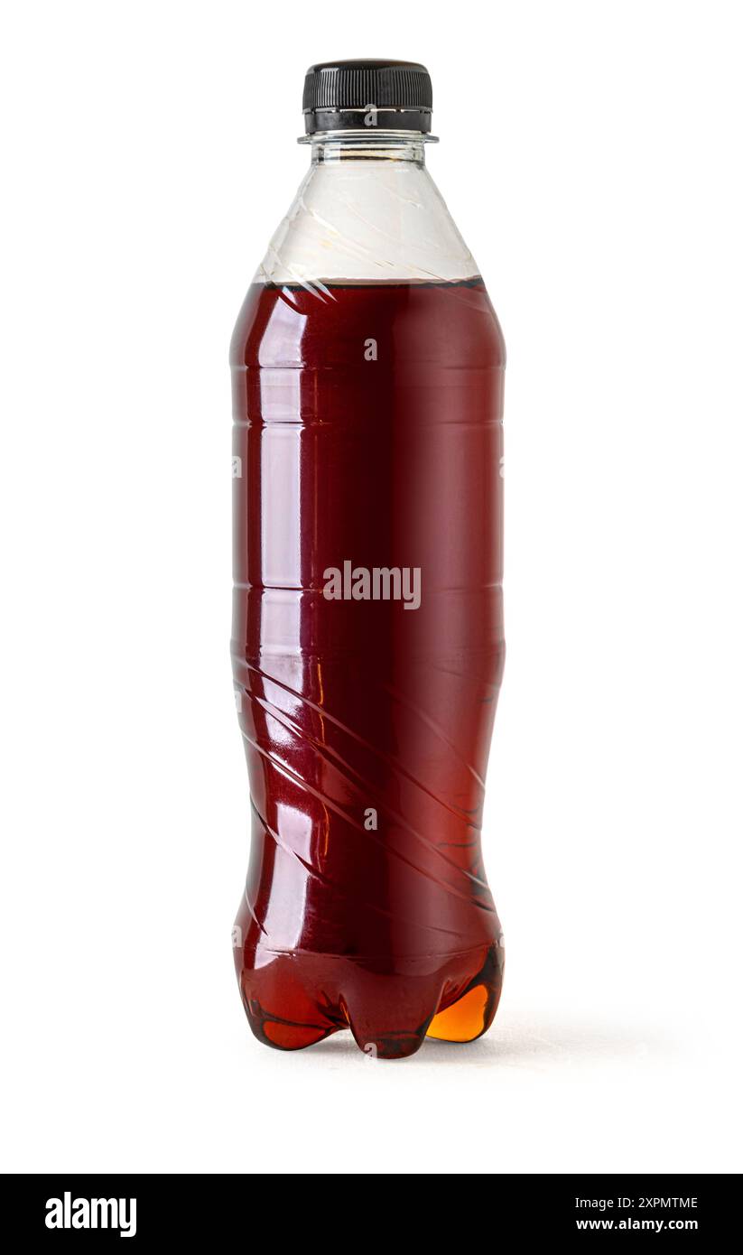 Cola bottle. Isolated on white background with clipping path Stock ...