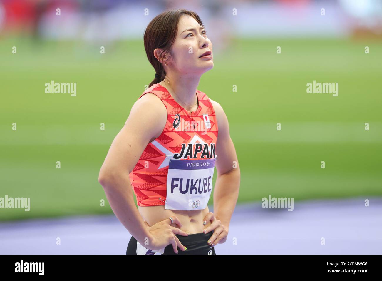 Saint-Denis, France. 7th Aug, 2024. Mako Fukube (JPN) Athletics : Women ...