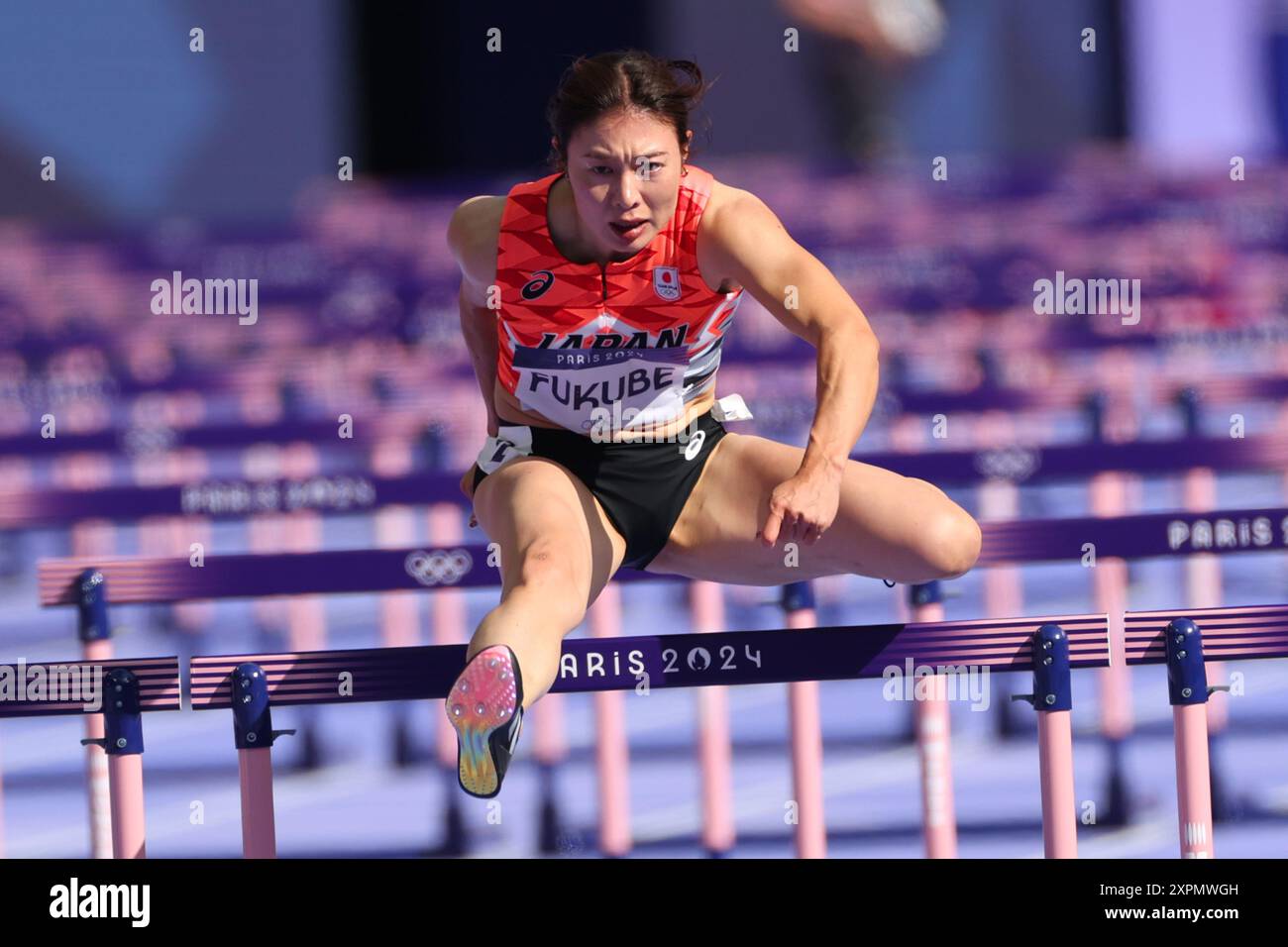 Saint-Denis, France. 7th Aug, 2024. Mako Fukube (JPN) Athletics : Women ...