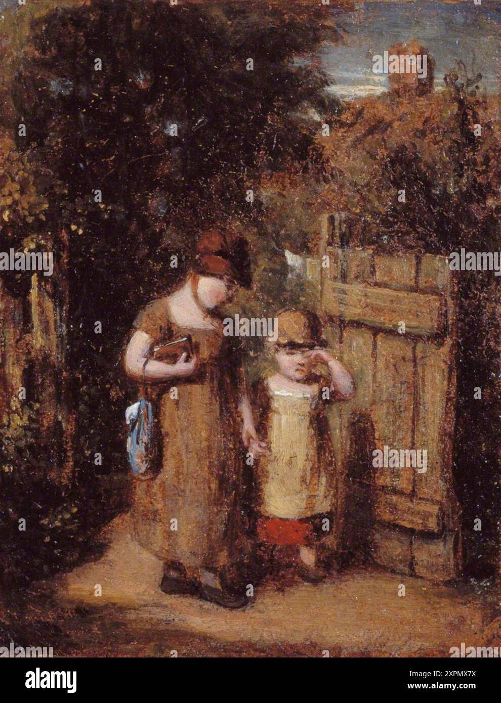 Going to School painting by William Frederick Witherington Stock Photo ...