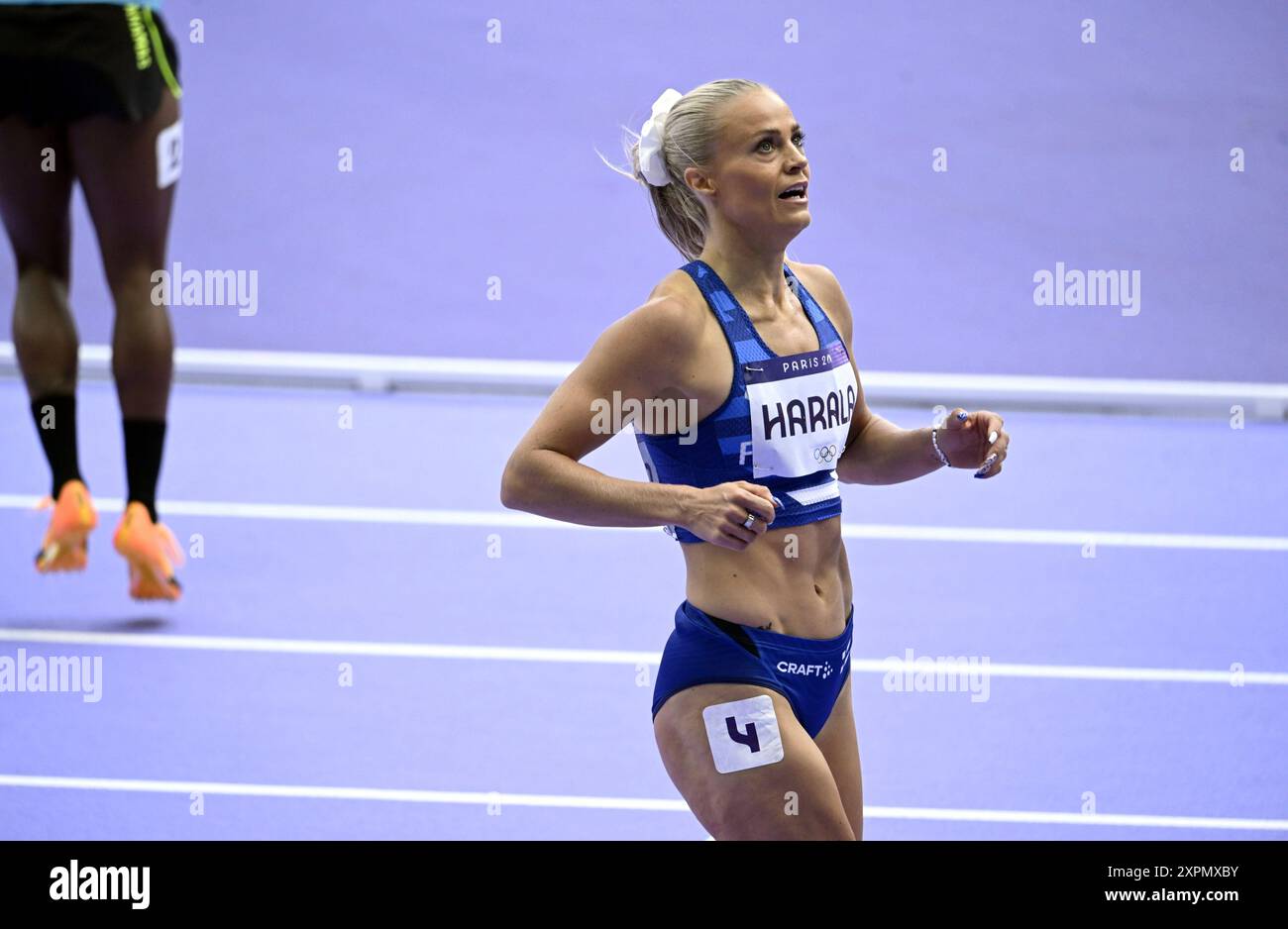 Paris, France. 07th Aug, 2024. Lotta Harala of Finland competes during ...