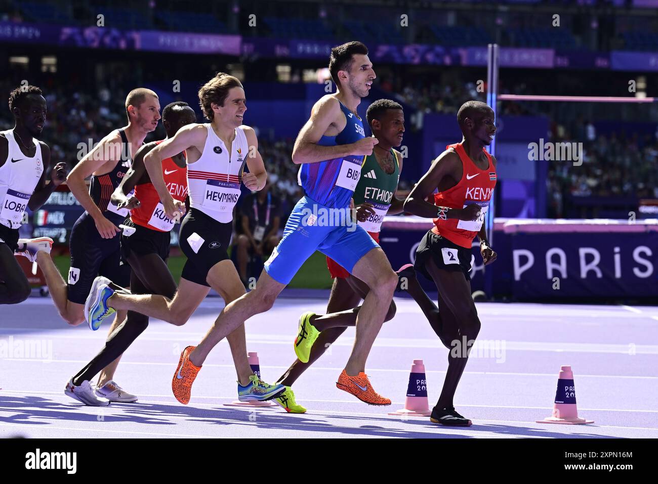 Paris, France. 07th Aug, 2024. Belgian athlete John Heymans pictured in ...