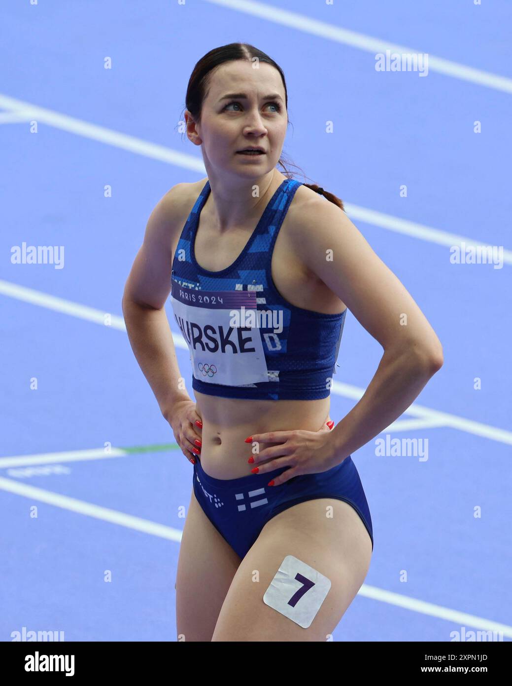 August 7, 2024, Paris, Ile de France, France: Reetta HURSKE (FIN) in ...