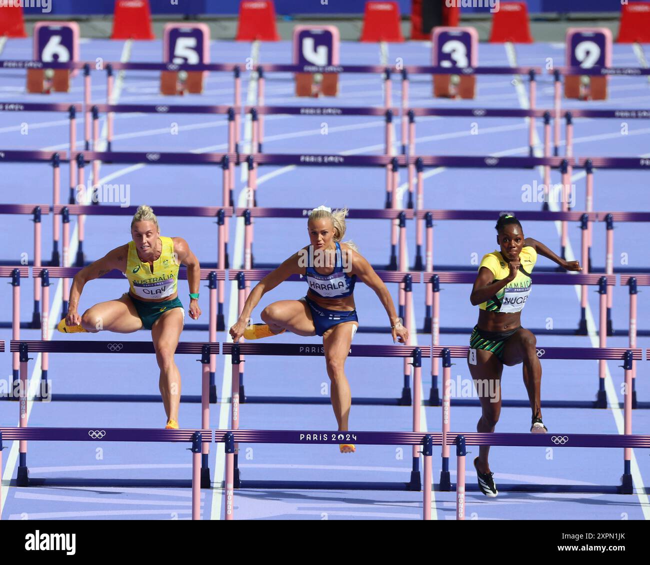 August 7, 2024, Paris, Ile de France, France: Lotta HARALA (FIN) in the ...
