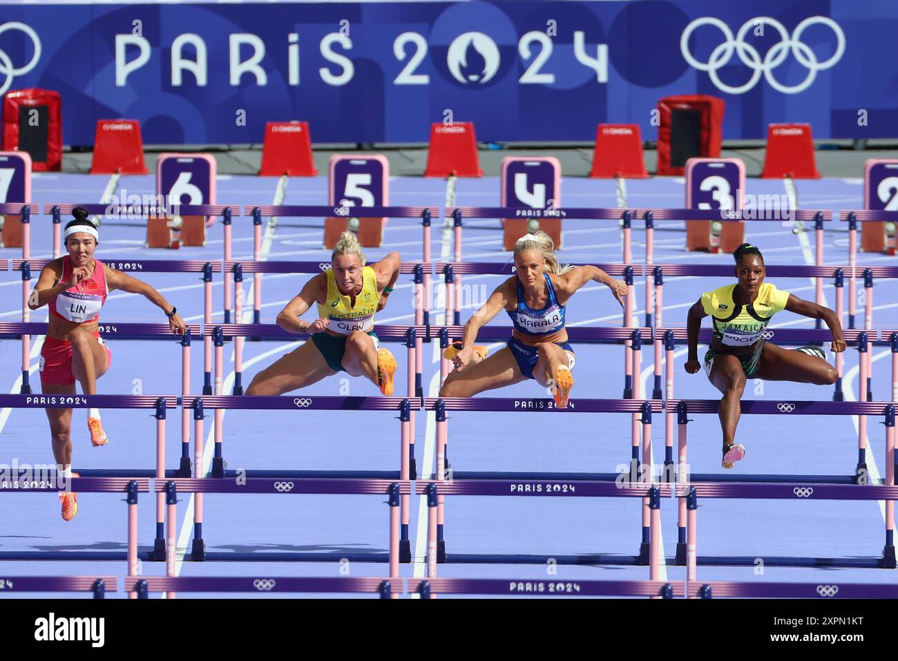 Paris, Ile de France, France. 7th Aug, 2024. Lotta HARALA (FIN) in the ...
