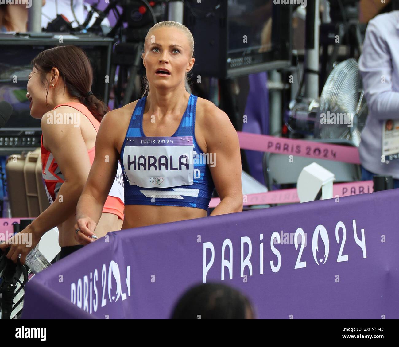 Paris, Ile de France, France. 7th Aug, 2024. Lotta HARALA (FIN) in the ...