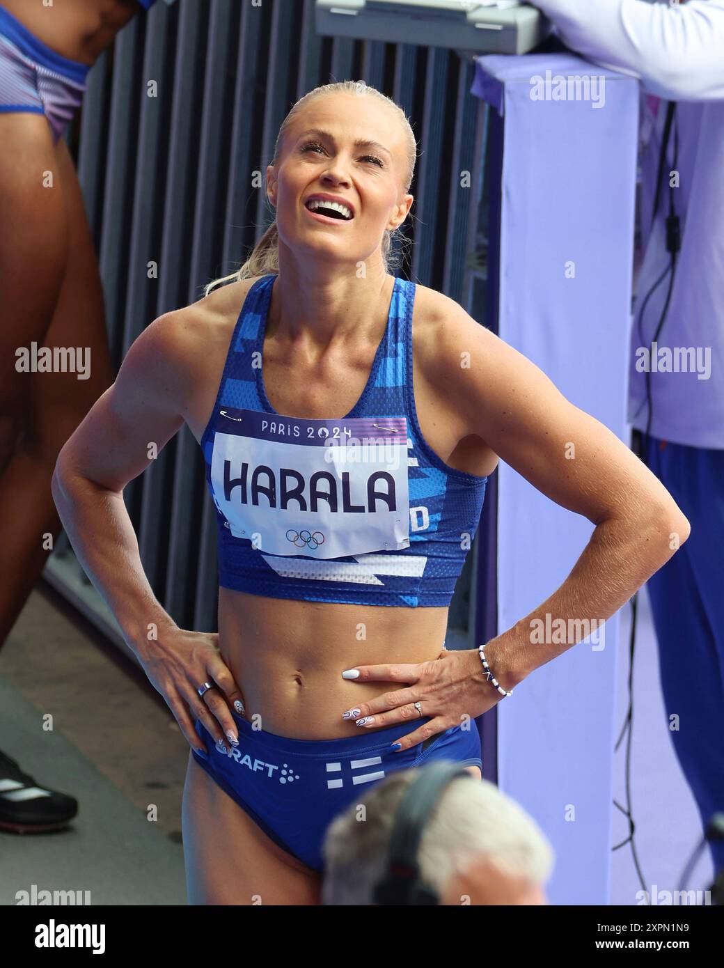 August 7, 2024, Paris, Ile de France, France: Lotta HARALA (FIN) in the ...