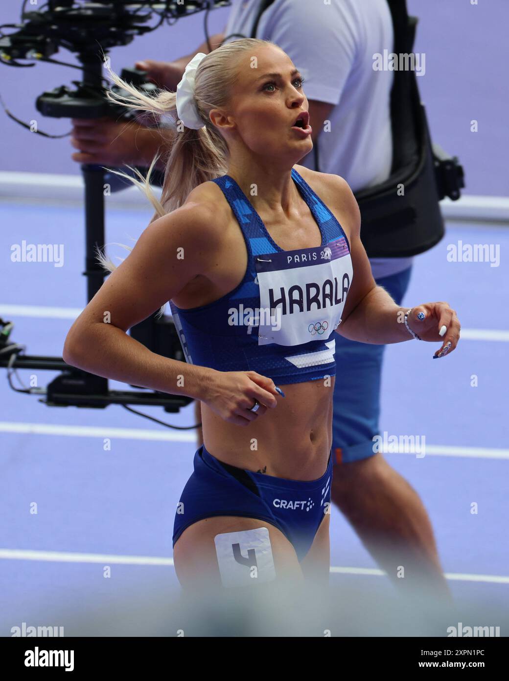 Paris, Ile de France, France. 7th Aug, 2024. Lotta HARALA (FIN) in the ...