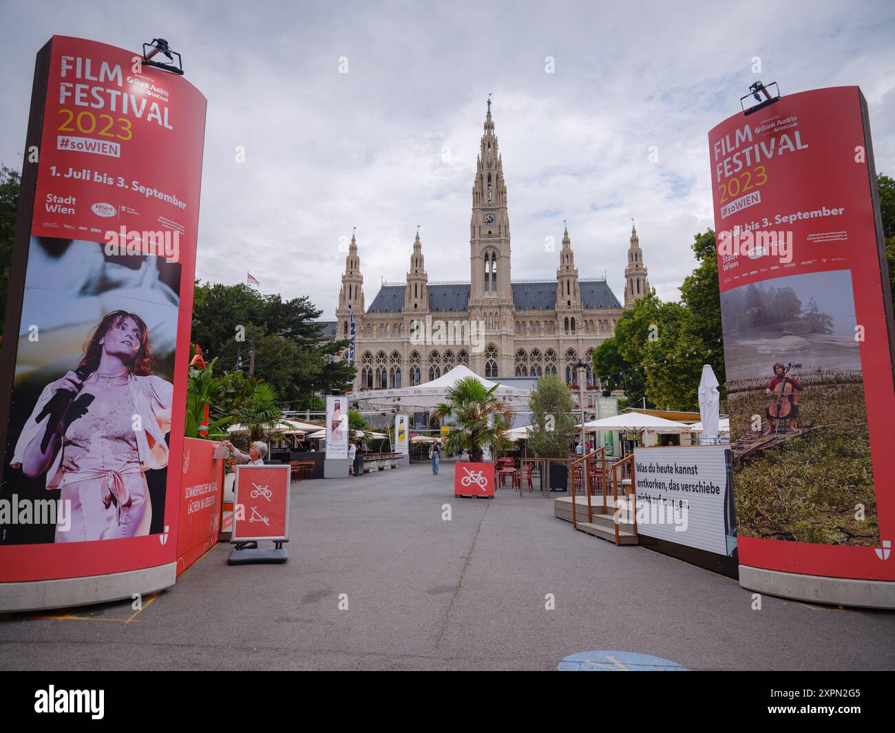 Vienna, Austria - July 21, 2023. Vienna Film Festival, Europe's largest ...