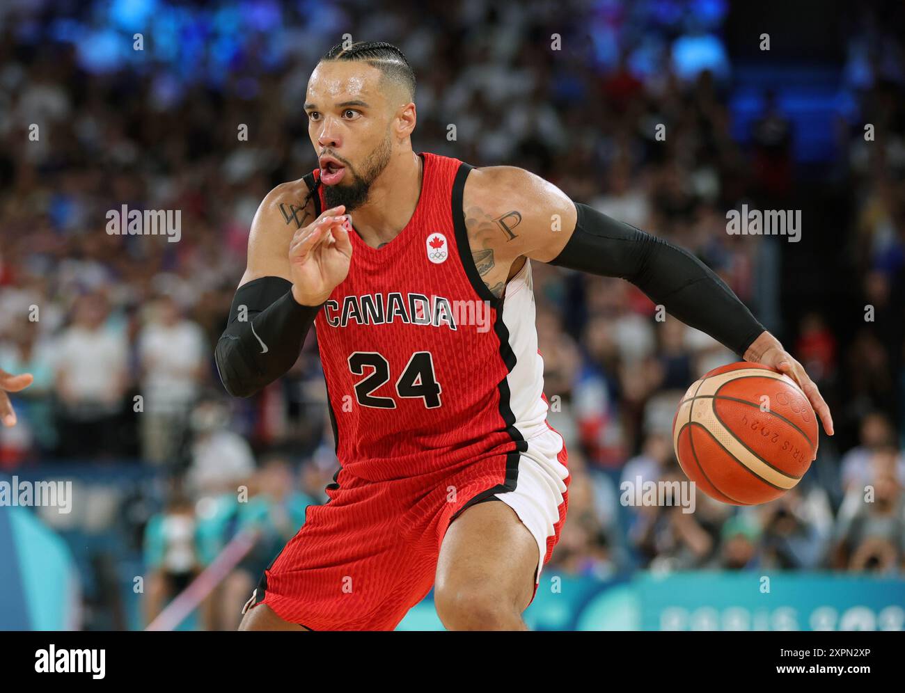 Paris, FRANCE - AUGUST 06: Dillon Books of Canada during the Men's ...
