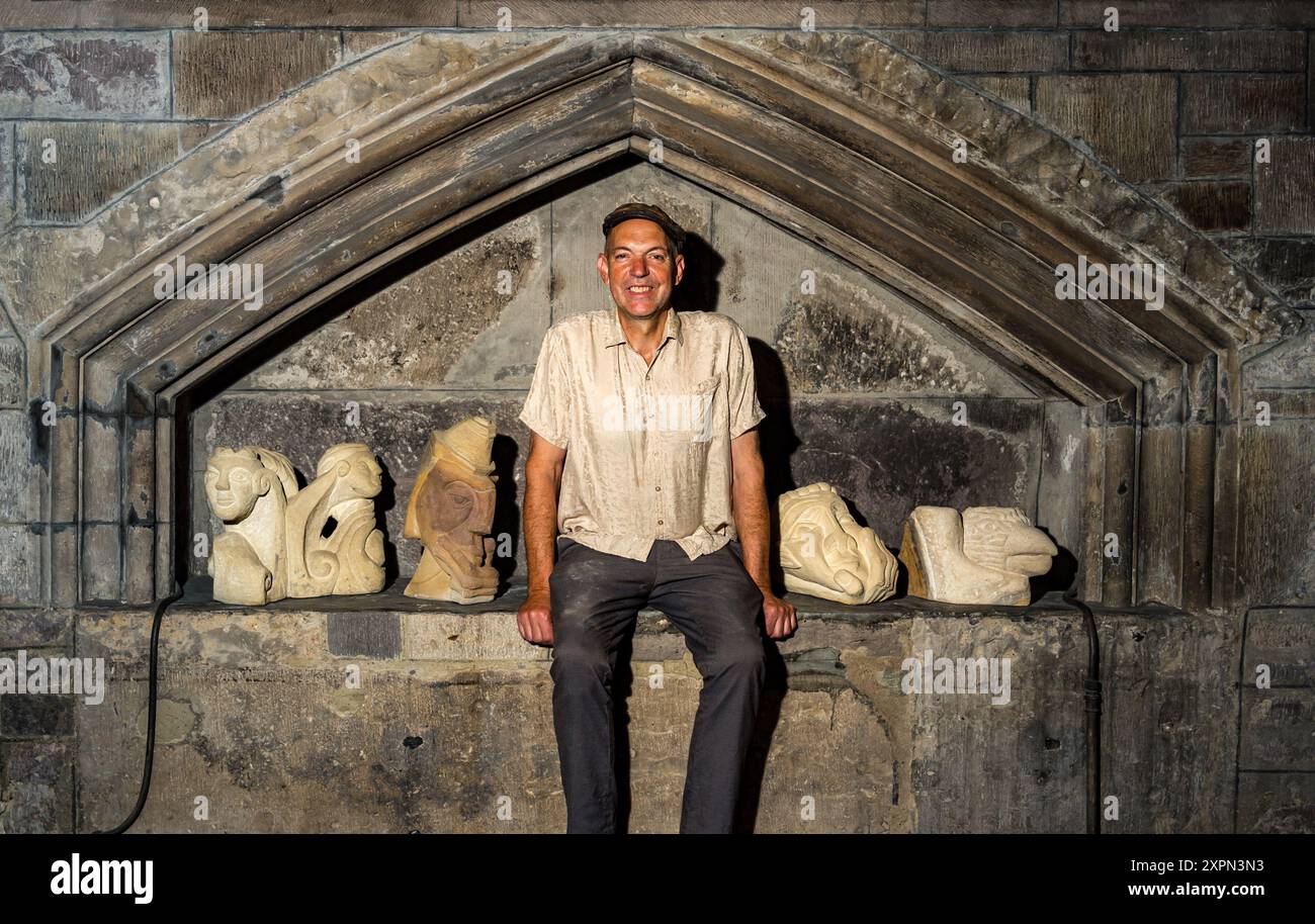 St Giles Cathedral, Edinburgh, Scotland, UK, 07 August 2024, Edinburgh ...
