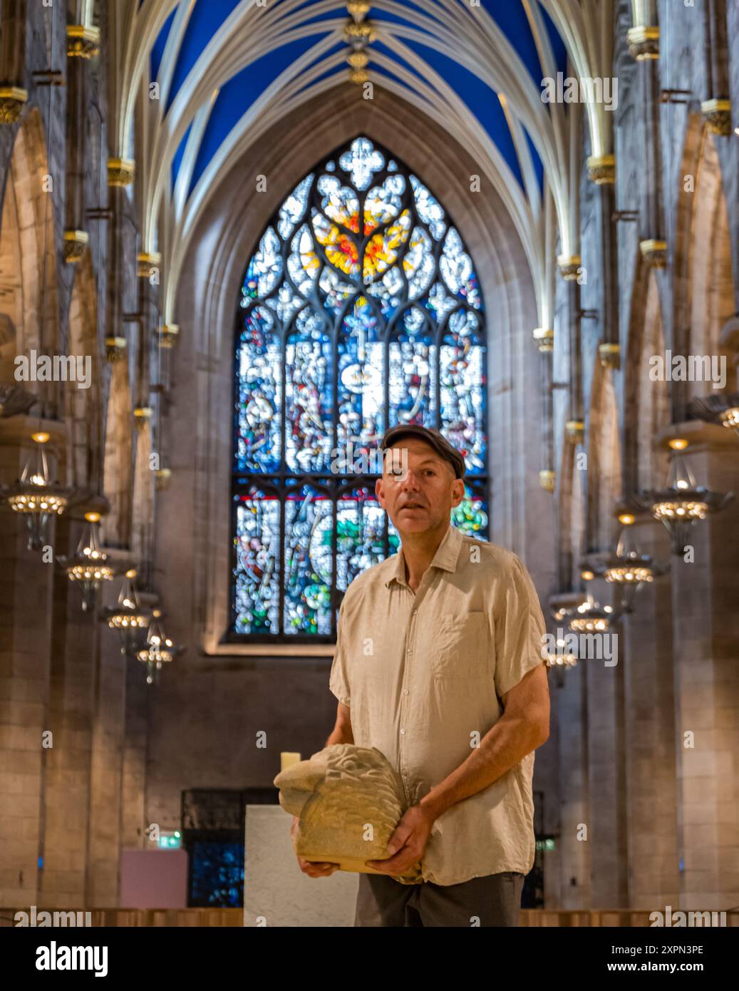 St Giles Cathedral, Edinburgh, Scotland, UK, 07 August 2024, Edinburgh ...