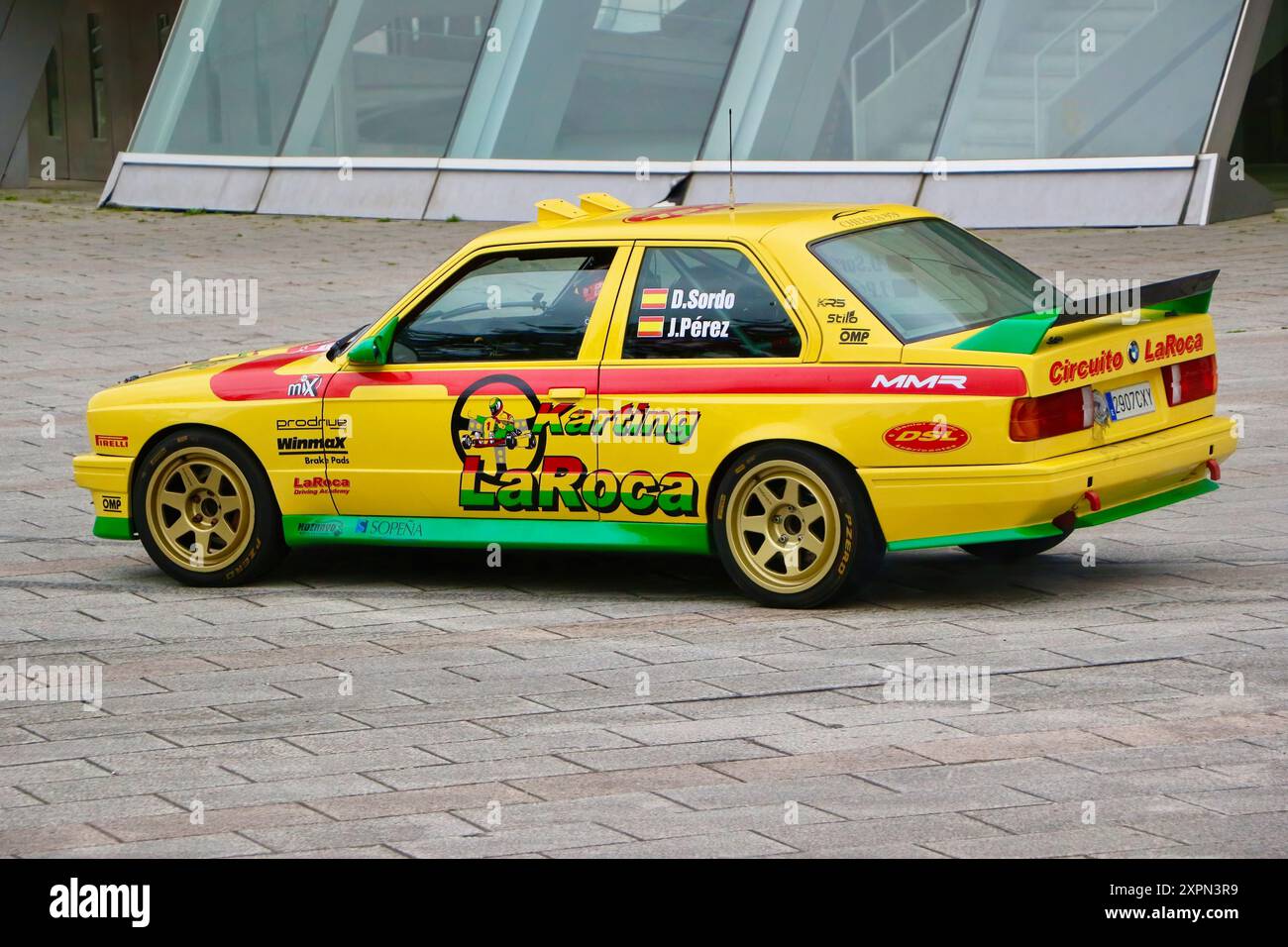 Spanish rally driver Daniel "Dani" Sordo Castillo's BMW M3 E30 17th ...
