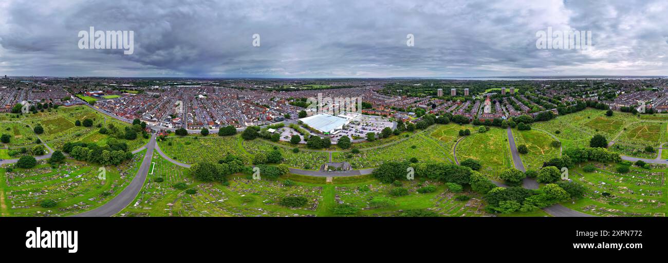 Aerial photograph cemetery hi-res stock photography and images - Alamy