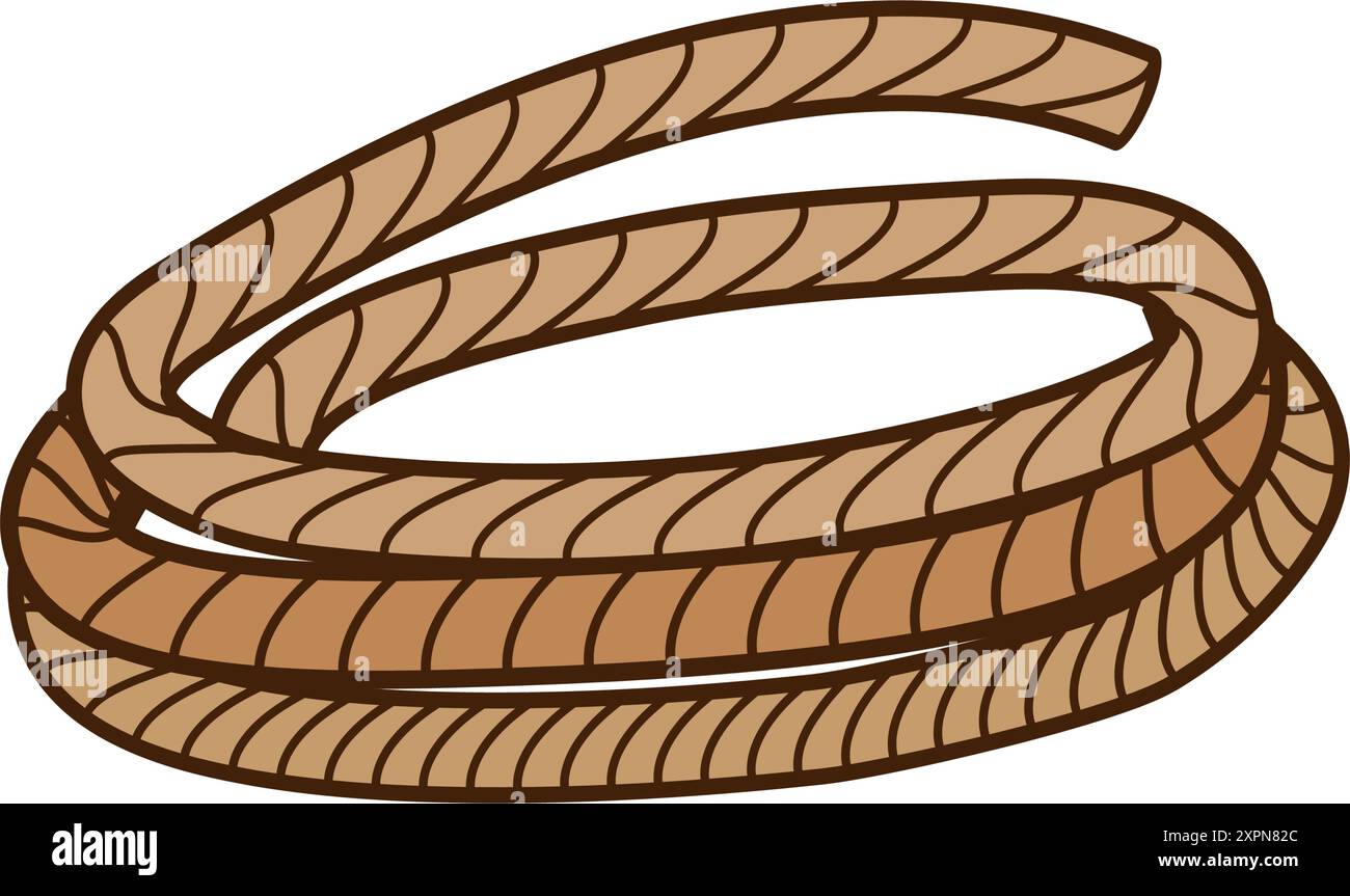 heframe lasso cartoon vector illustration Stock Vector Image & Art - Alamy