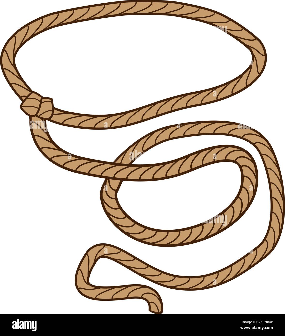 lasso lasso cartoon vector illustration Stock Vector Image & Art - Alamy