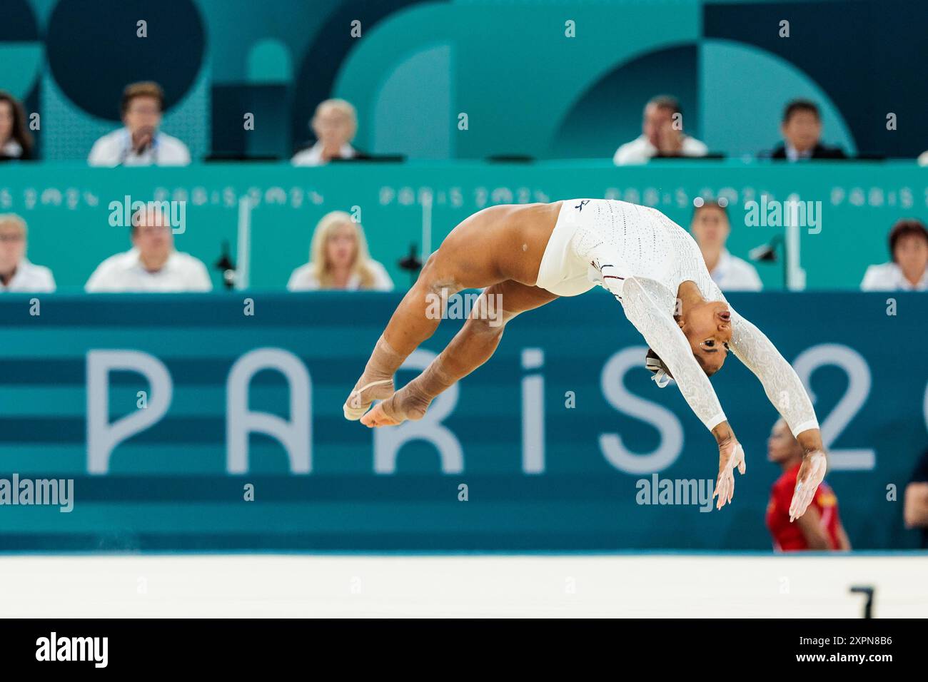 Jordan chiles paris 2024 hi-res stock photography and images - Alamy