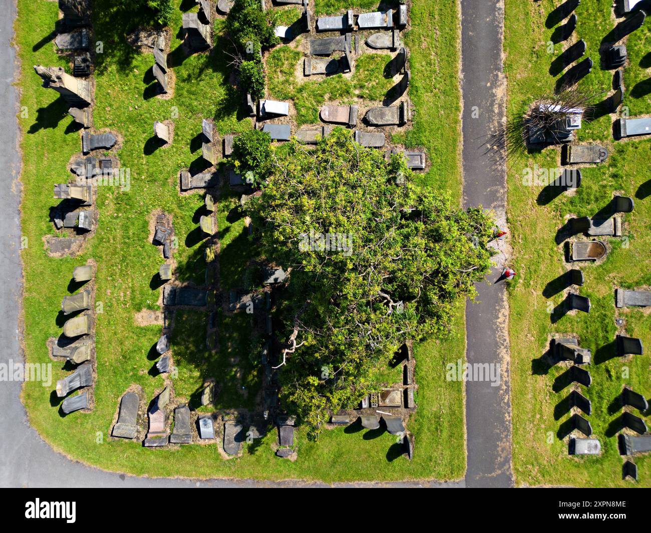 Aerial photograph cemetery hi-res stock photography and images - Alamy