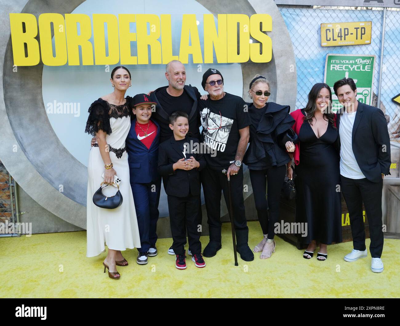 Los Angeles, USA. 06th Aug, 2024. Ari Arad, Avi Arad and Family at the ...