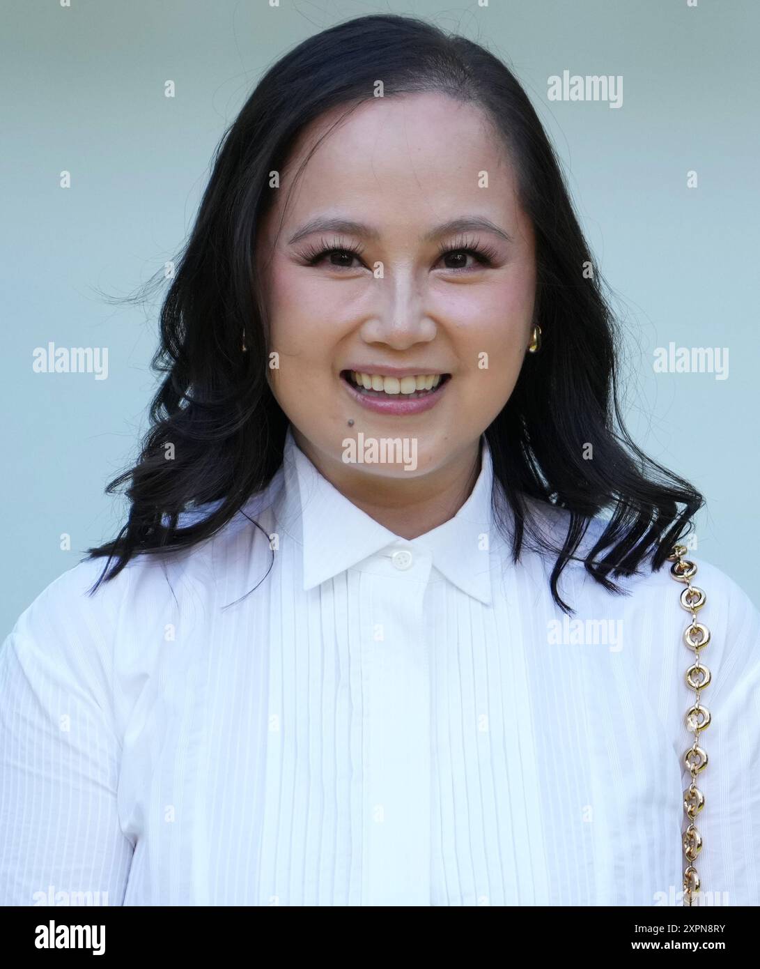 Los Angeles, USA. 06th Aug, 2024. Emmy Yu arrives at the BORDERLANDS ...