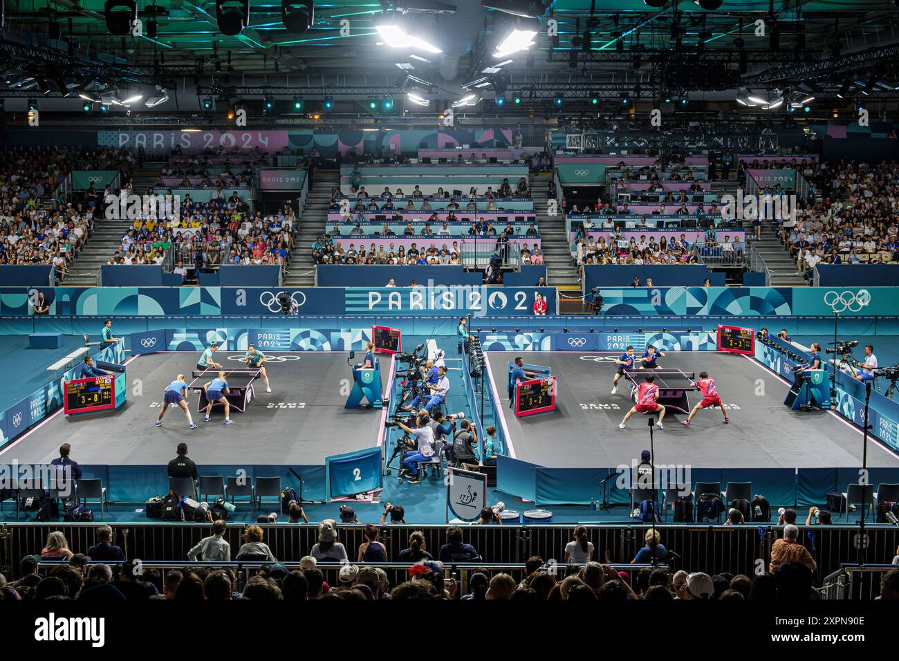 FRANCE. PARIS (75) (15TH DISTRICT) PARIS 2024 OLYMPIC GAMES. 2024/08/06 ...