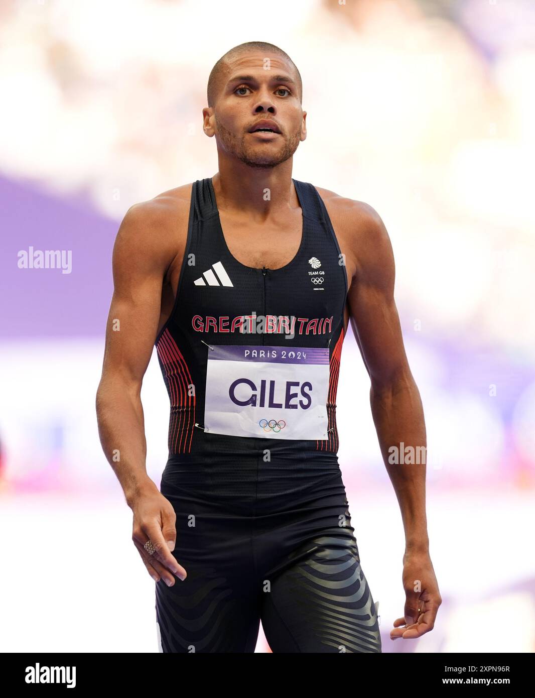 Great Britain's Elliot Giles during the Men's 800m heats at the Stade ...