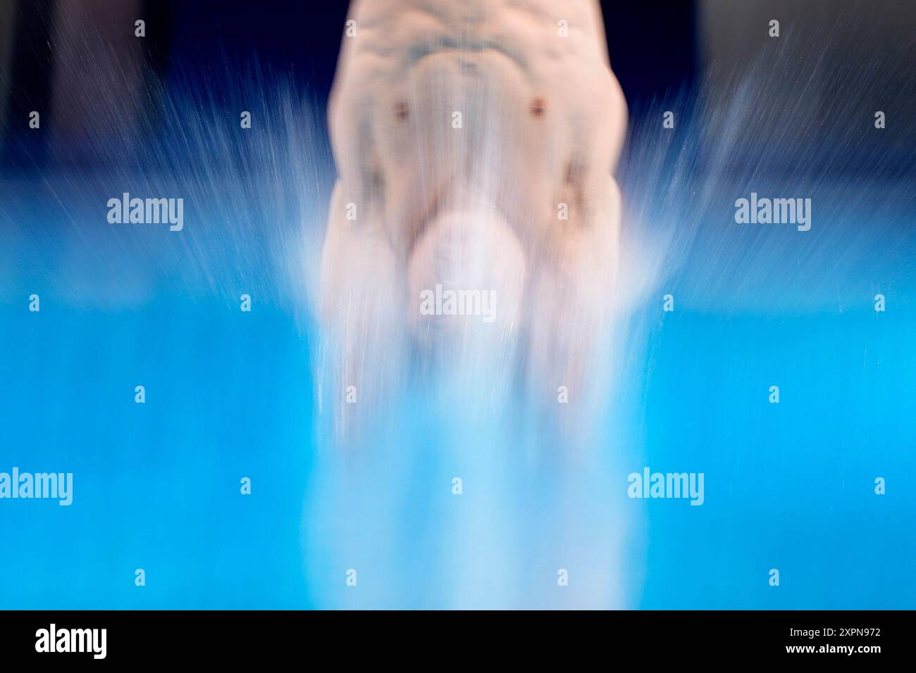 Mexico's Osmar Olvera Ibarra competes in the men's 3m springboard ...