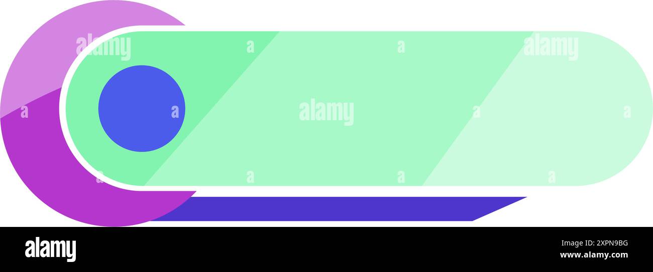 title news lower third cartoon vector illustration Stock Vector Image ...