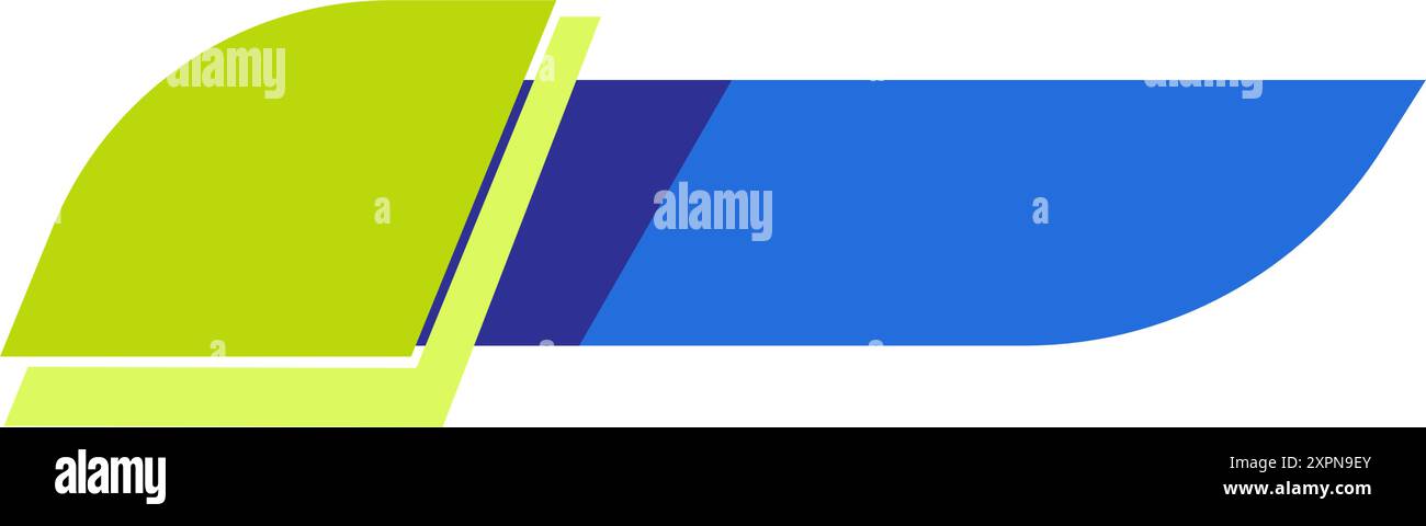 channel news lower third cartoon vector illustration Stock Vector Image ...