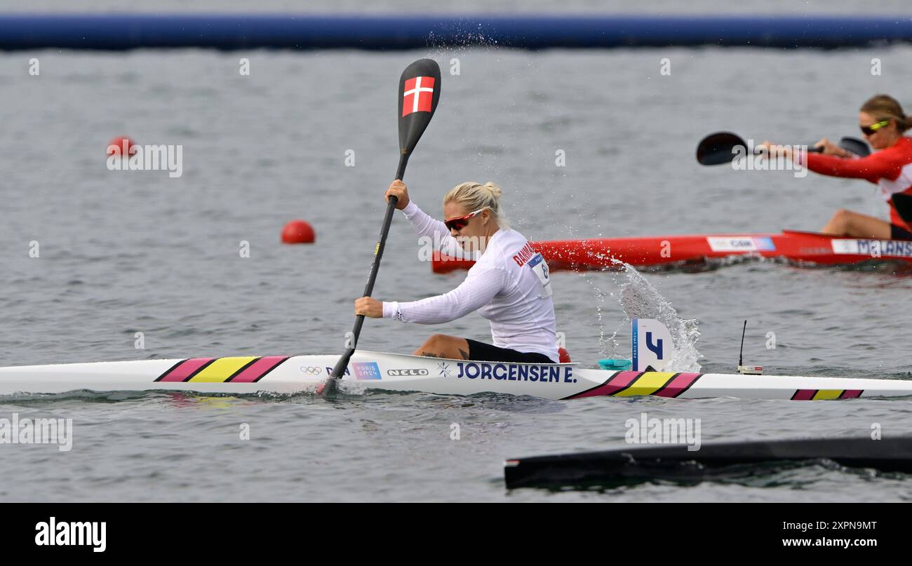 Paris, France. 07th Aug, 2024. Paris 2024 Olympic Games. Canoe Sprint ...