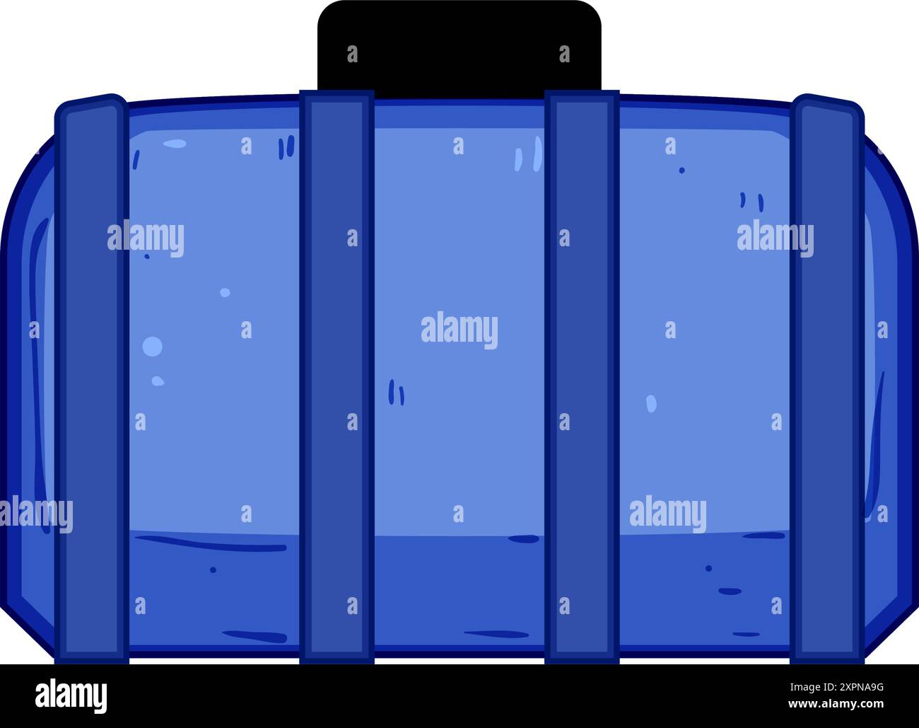 bottle plastic tank cartoon vector illustration Stock Vector Image ...