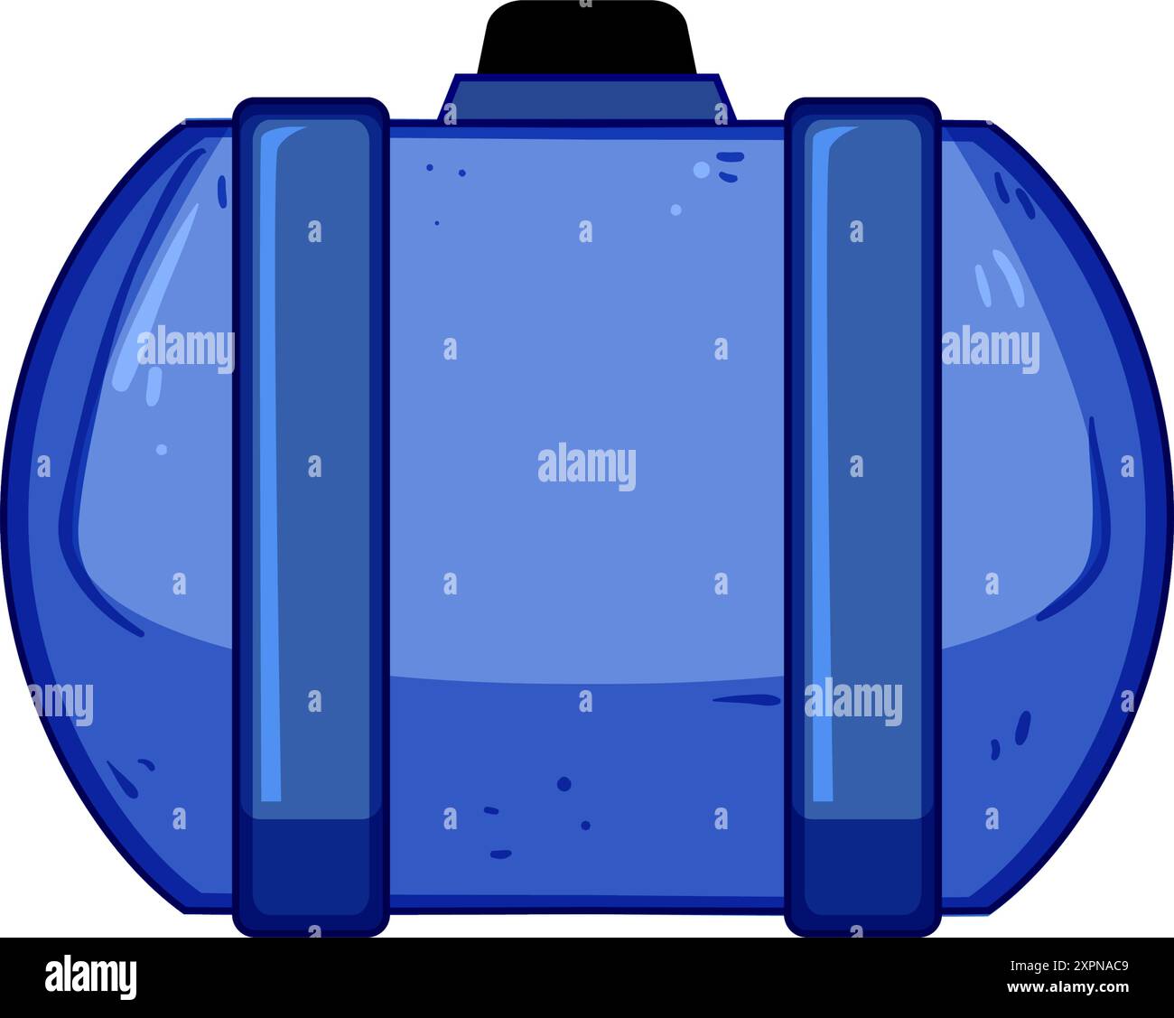 chemical plastic tank cartoon vector illustration Stock Vector Image ...