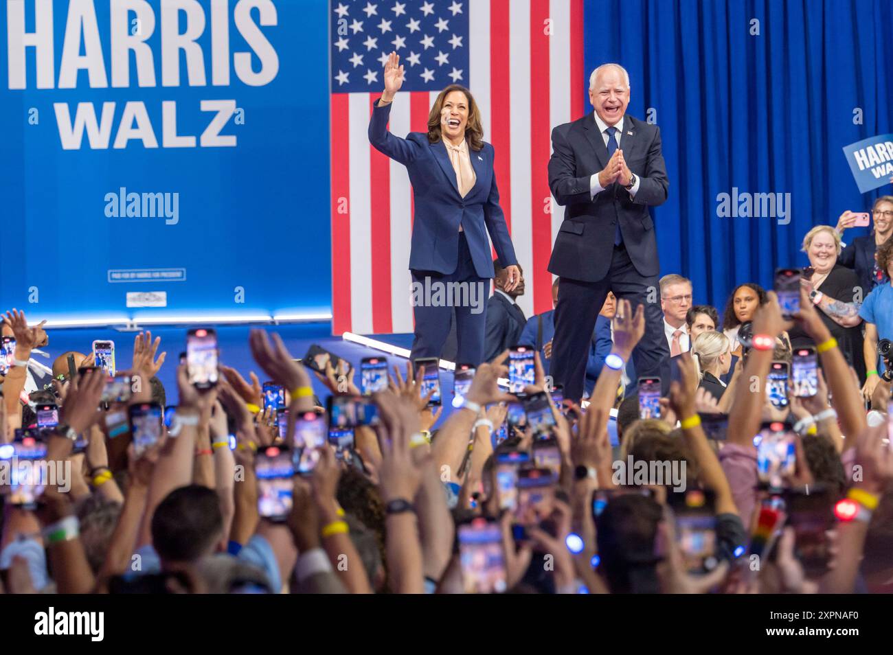 Philadelphia, Pennsylvania, USA. 6th Aug, 2024. (NEW) Democratic ...