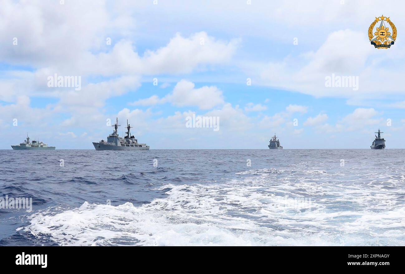 In this handout photo provided by Public Affairs Office Armed Forces of ...