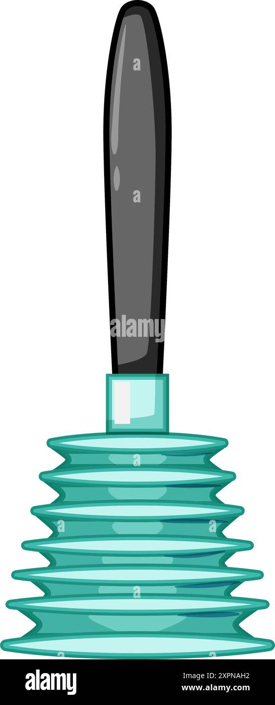 toilet plunger cartoon vector illustration Stock Vector Image & Art - Alamy