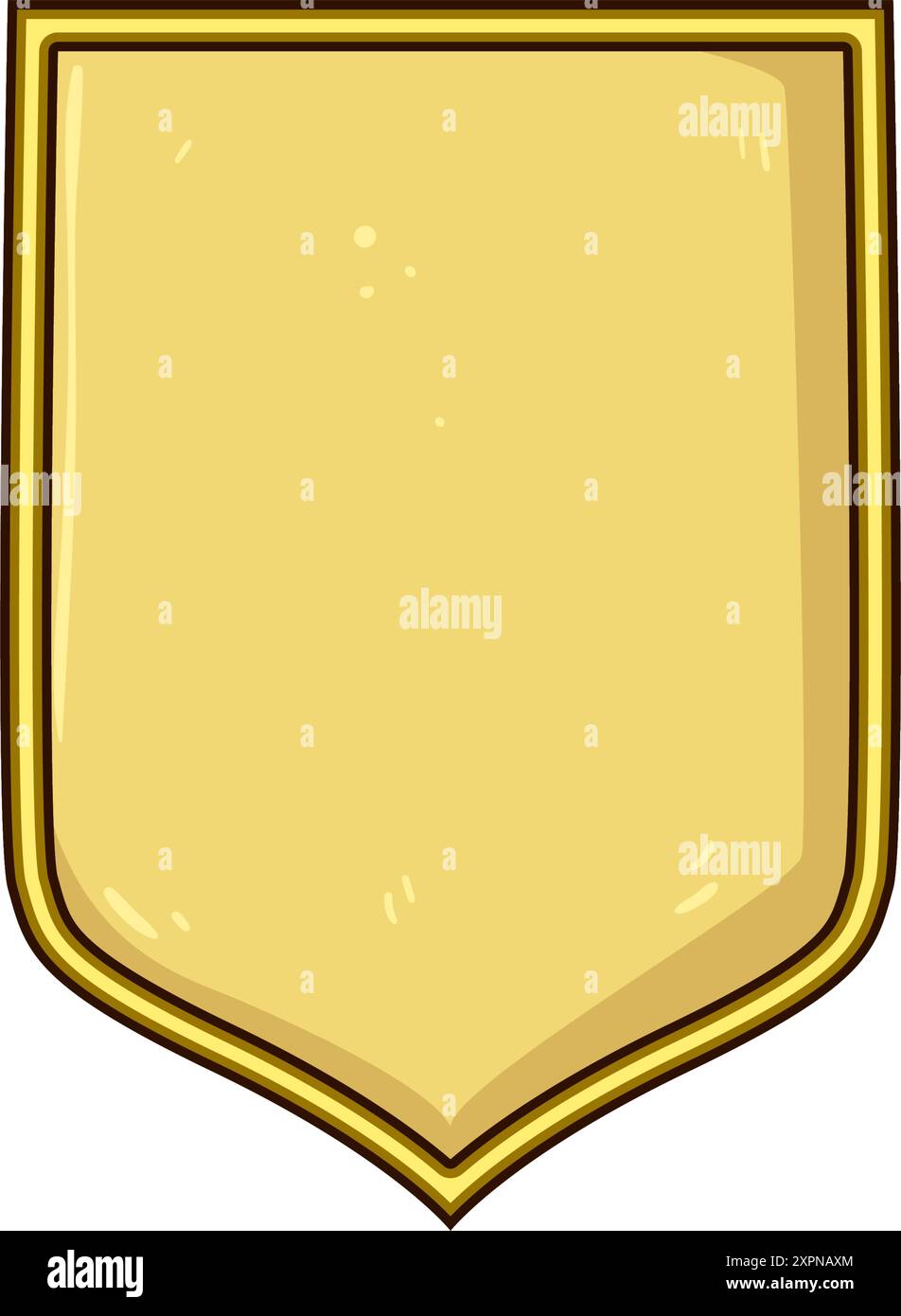 police sheriff badge cartoon vector illustration Stock Vector Image ...