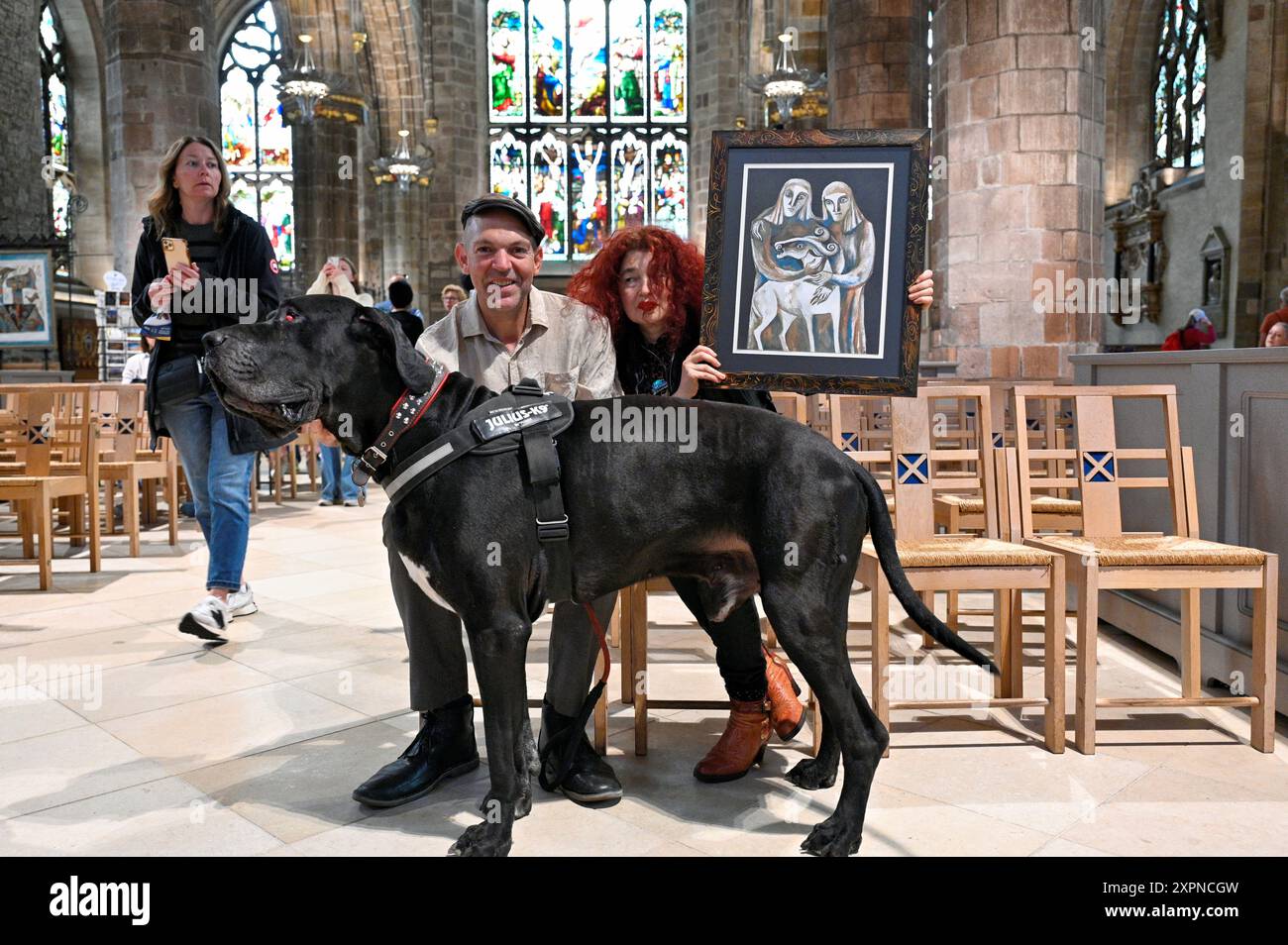Edinburgh, Scotland, UK. 7th Aug 2024. Edinburgh Fringe:St. Giles ...