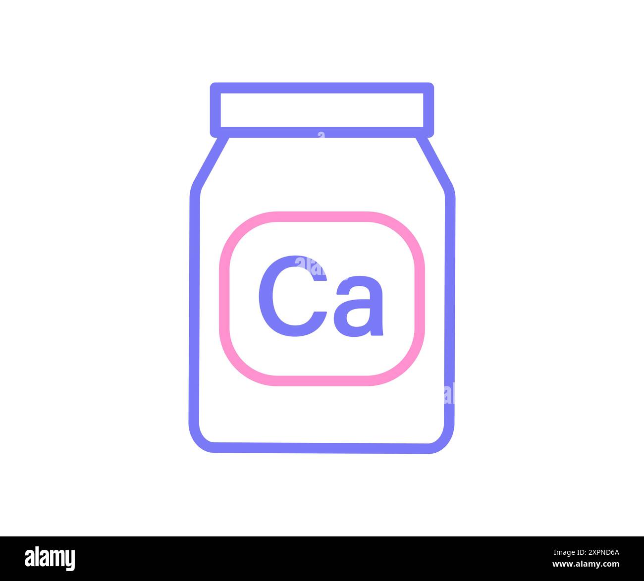 Calcium Minerals Element Vector Icon Supplement Stock Vector Image ...